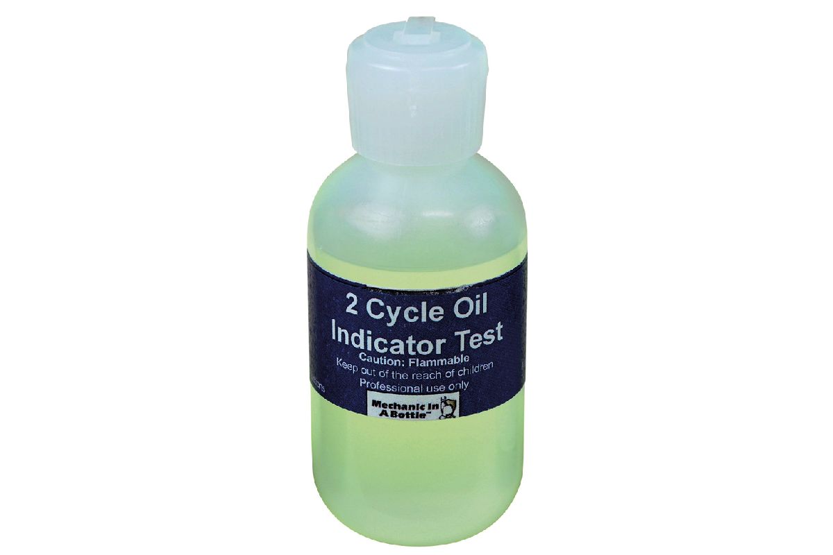 Mechanic In A Bottle 2-cycle Oil Indicator Test | Mowers Galore